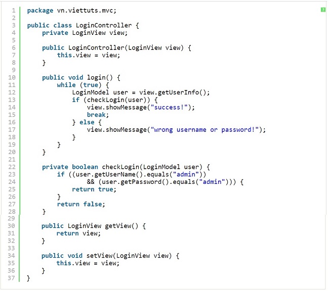 Mô Hình MVC Trong Java Là Gì? Ví Dụ Cụ Thể ứng Dụng Mô Hình MVC