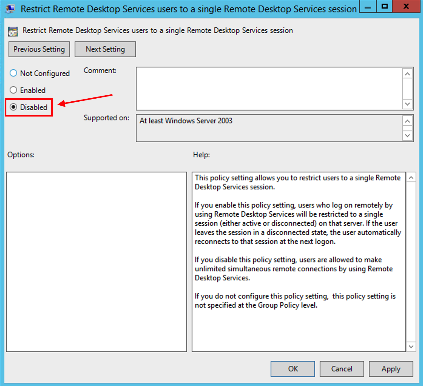 Cách bật nhiều phiên Remote Desktop trong Windows Server